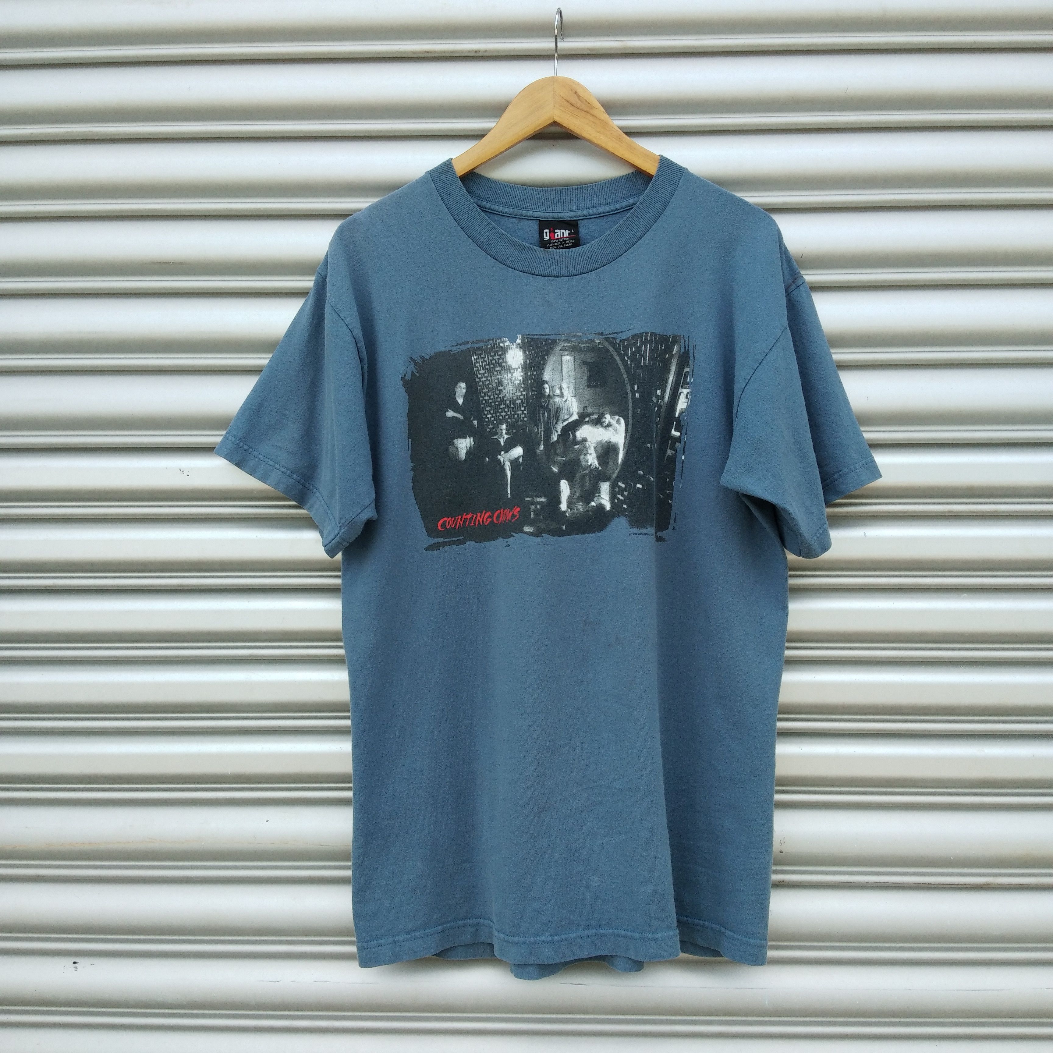 Band Tees × Giant × Vintage VINTAGE 90'S COUNTING CROWS TOUR TEE | Grailed