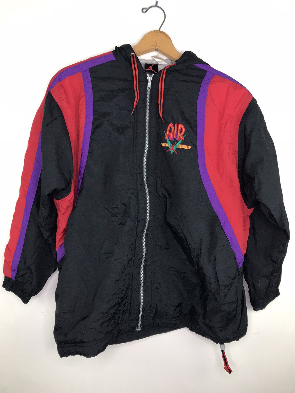 Jordan Brand × Nike × Vintage Vintage 90s Nike Air Jordan Jacket Lined ...