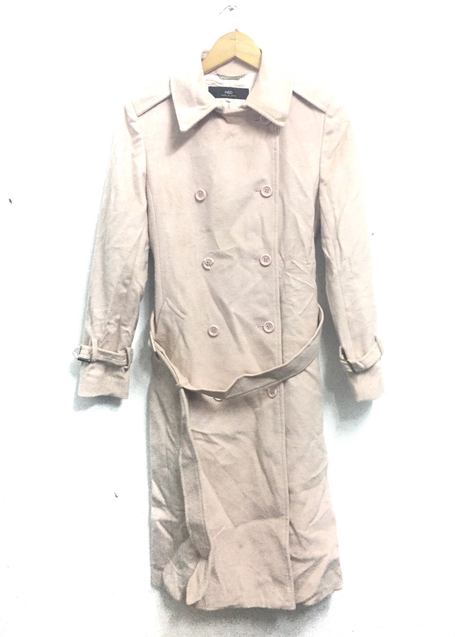 Avant Garde × Issey Miyake × Japanese Brand Ined Double Breast Angora ...