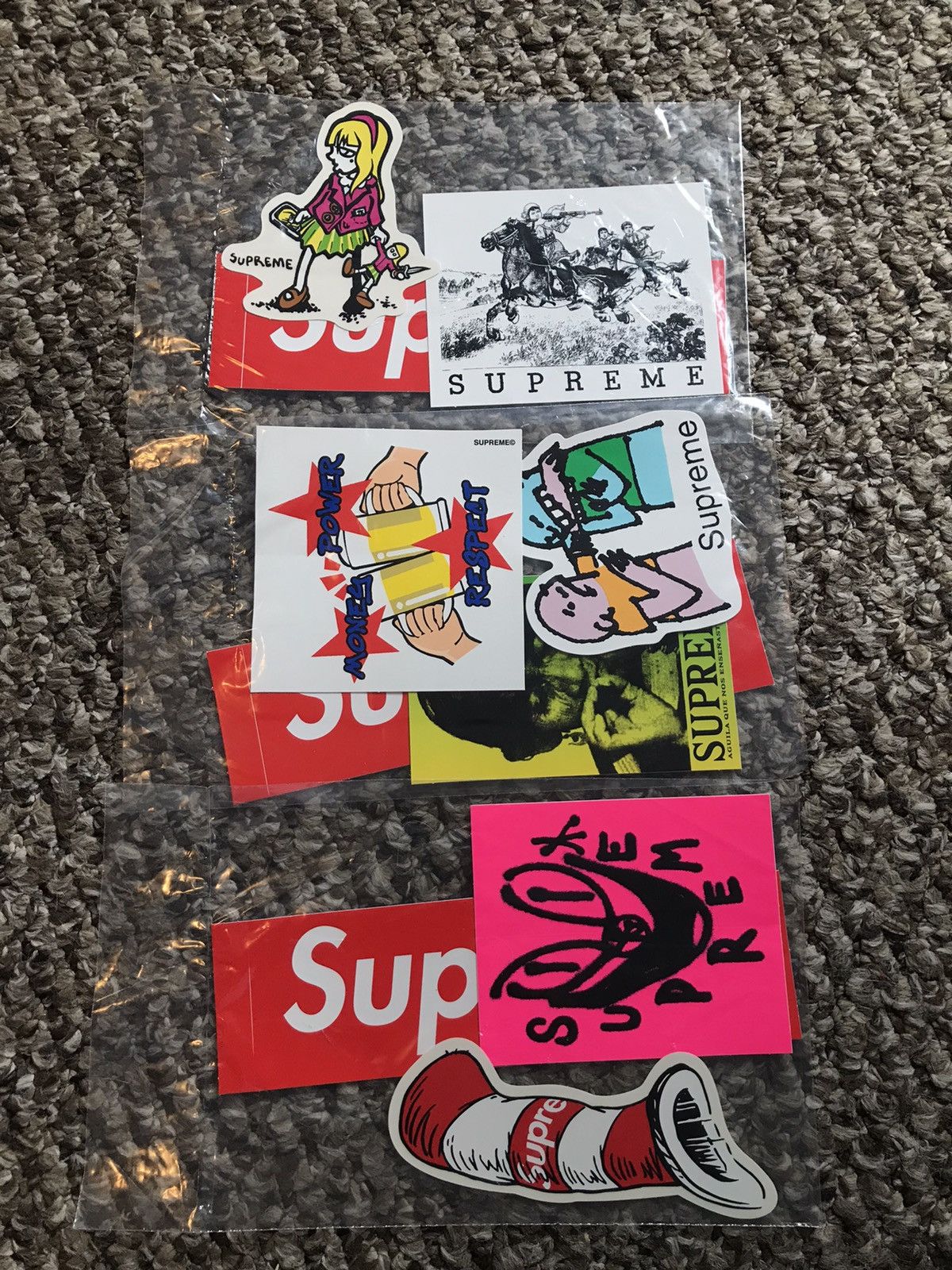 Supreme Supreme Sticker Packs | Grailed