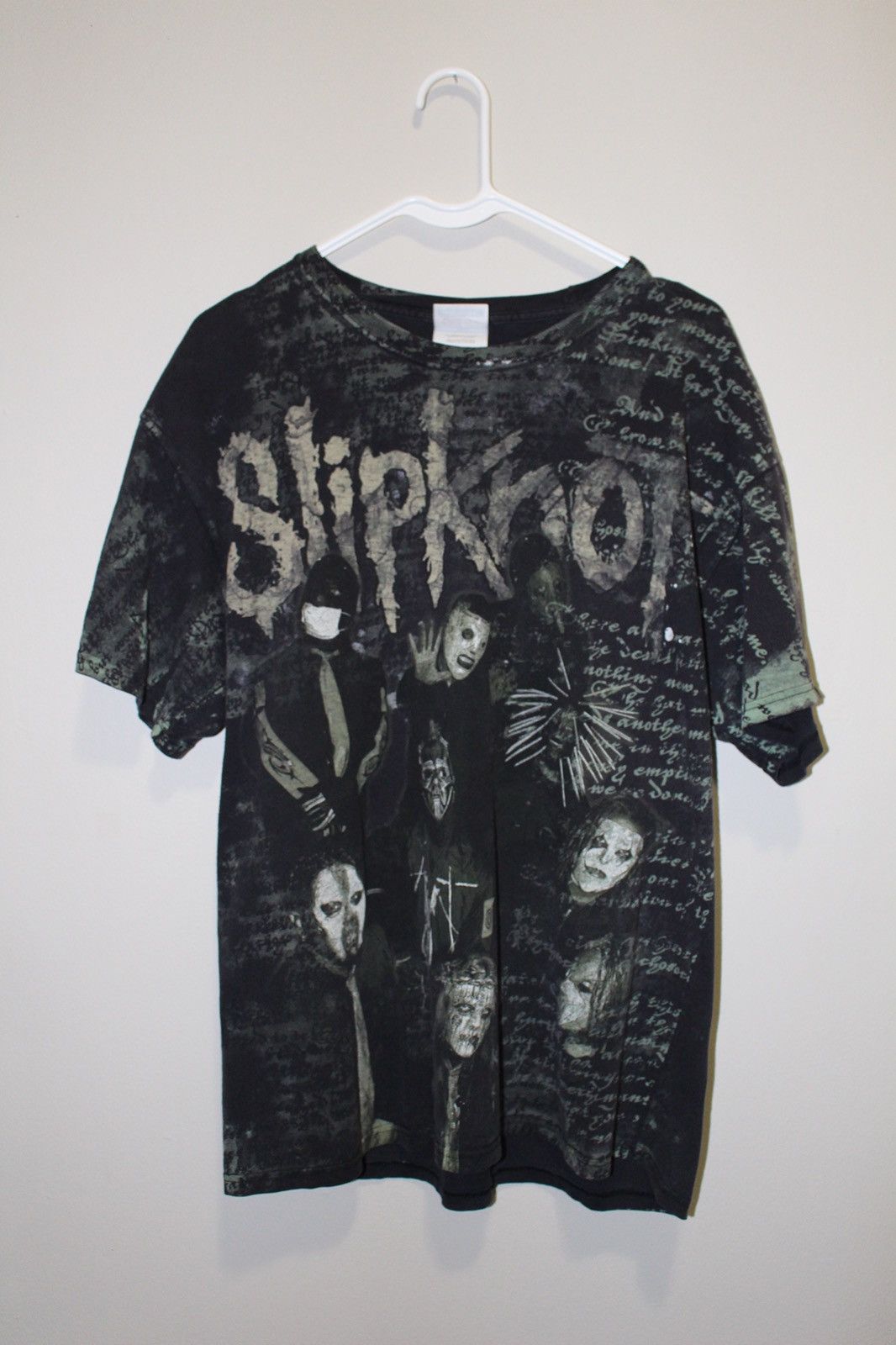 Band Tees × Vintage Vintage early 2000s Slipknot tee | Grailed