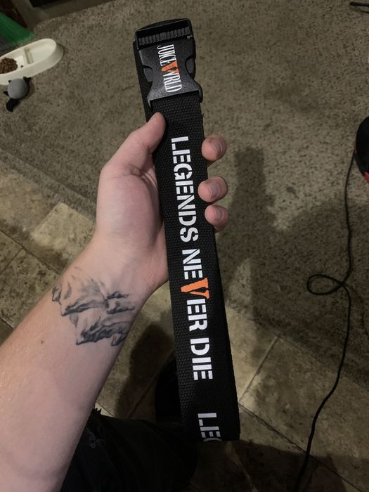 Vlone RARE Vlone x Juice WRLD Legends Never Die Belt | Grailed