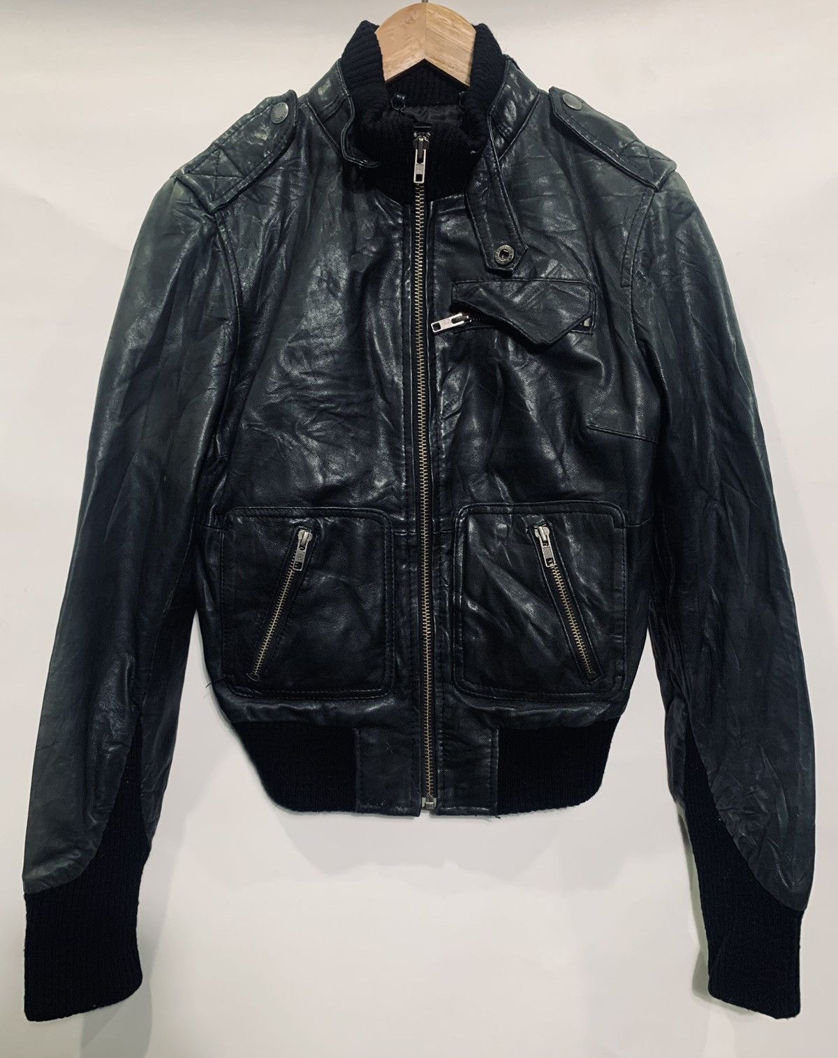 Goosecraft × Streetwear Goose Craft Leather Jacket Biker styles | Grailed