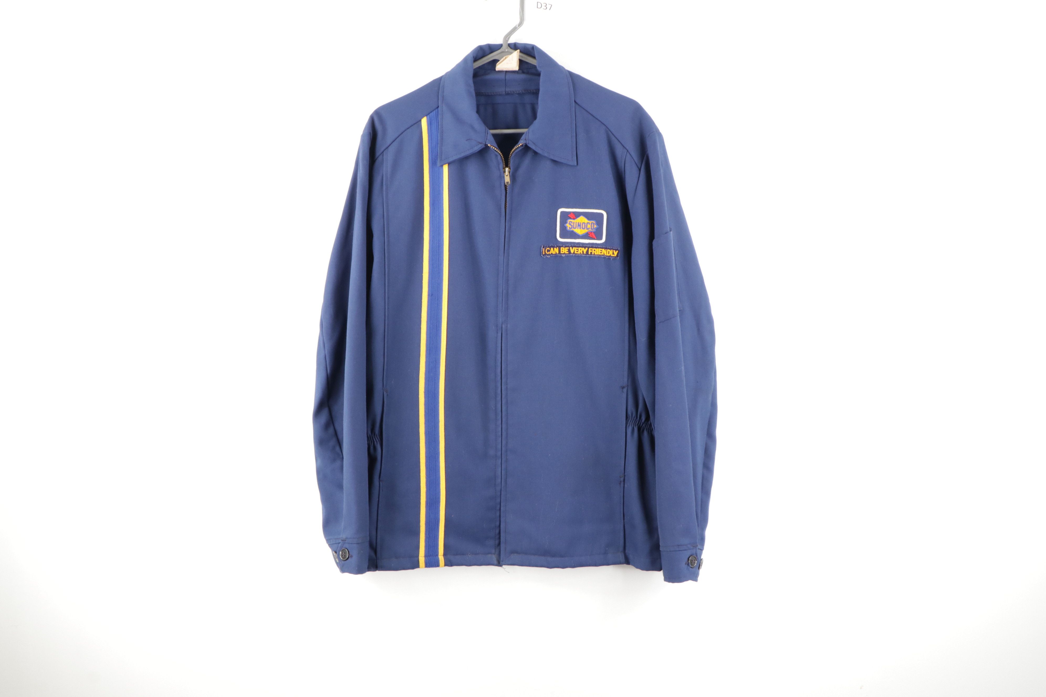 Vintage Vintage 60s Sunoco Patch Gas Attendant Uniform Jacket | Grailed