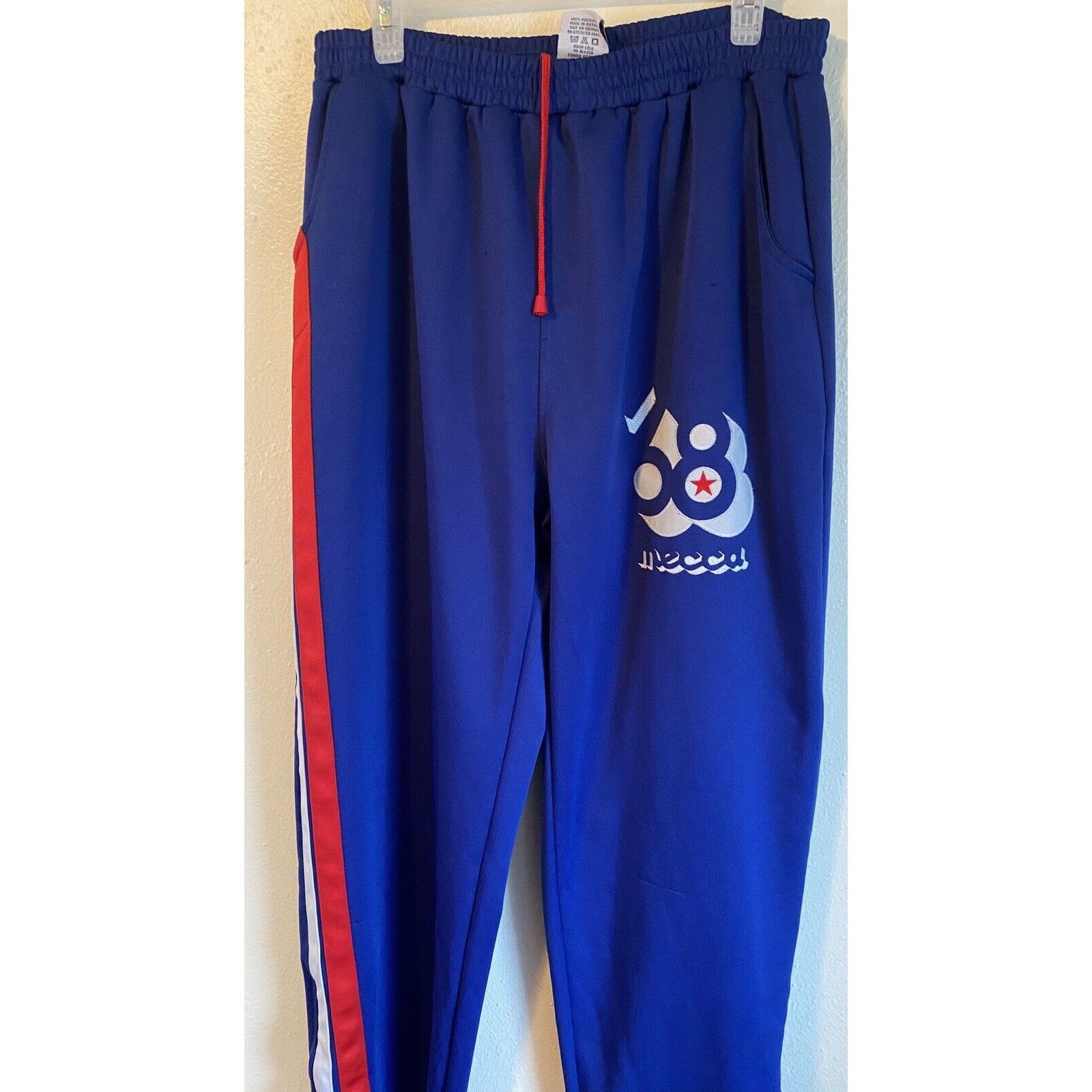 Mecca VINTAGE MECCA 68 Track Pants Mens Large Ankle Zipper | Grailed