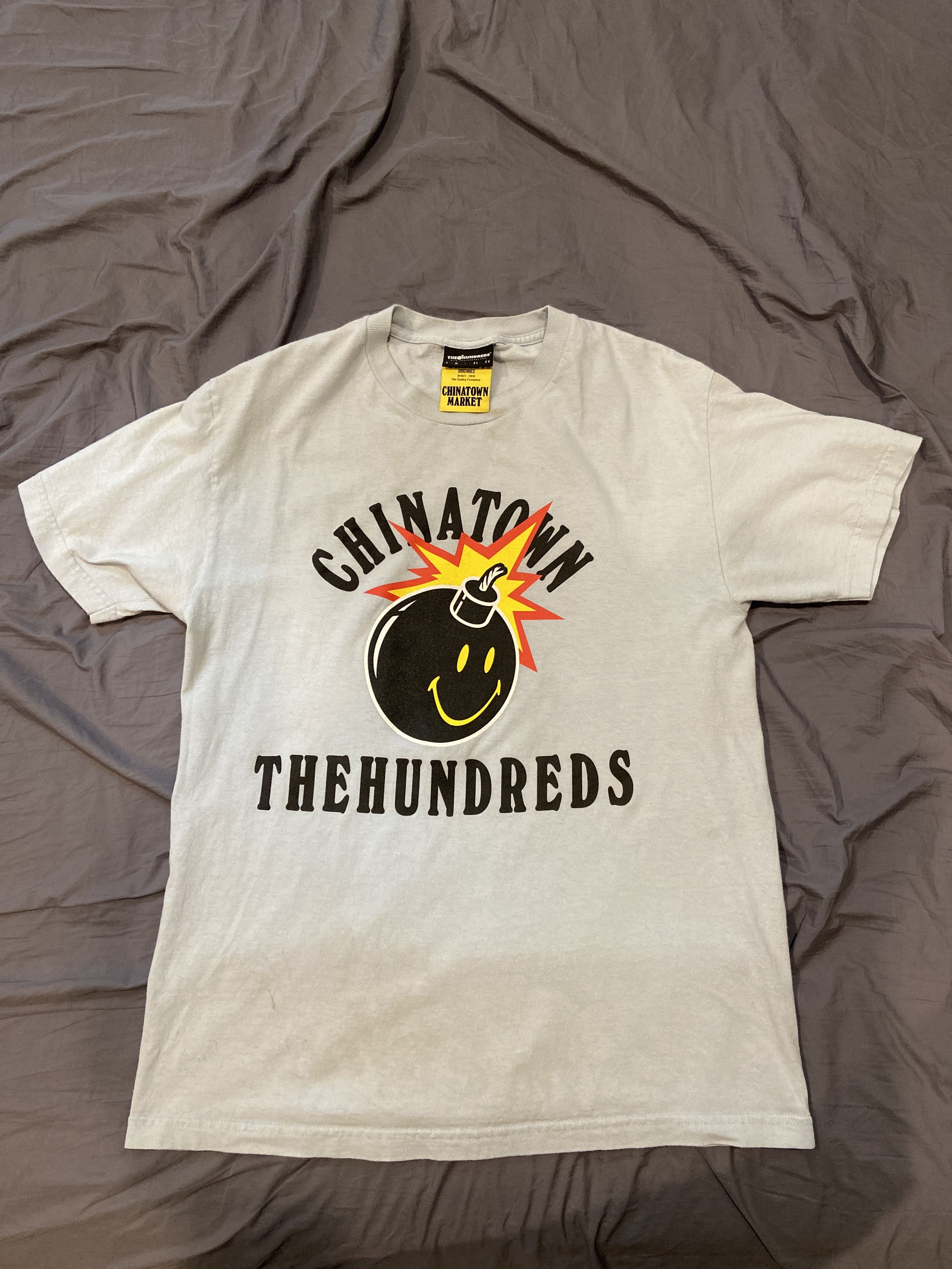 The Hundreds Bomb Smiley Tee | Grailed