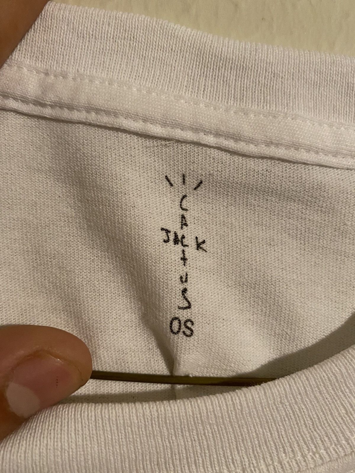 Travis Scott Travis Scott Merch Franchise Promo White Tee Shirt | Grailed