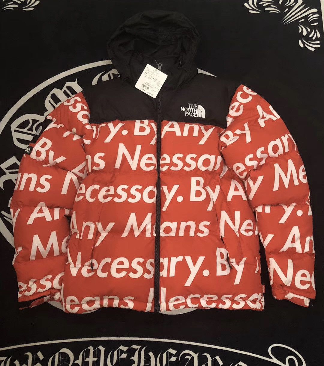 Supreme × The North Face Supreme TNF By Any Means Necessary Nuptse ...
