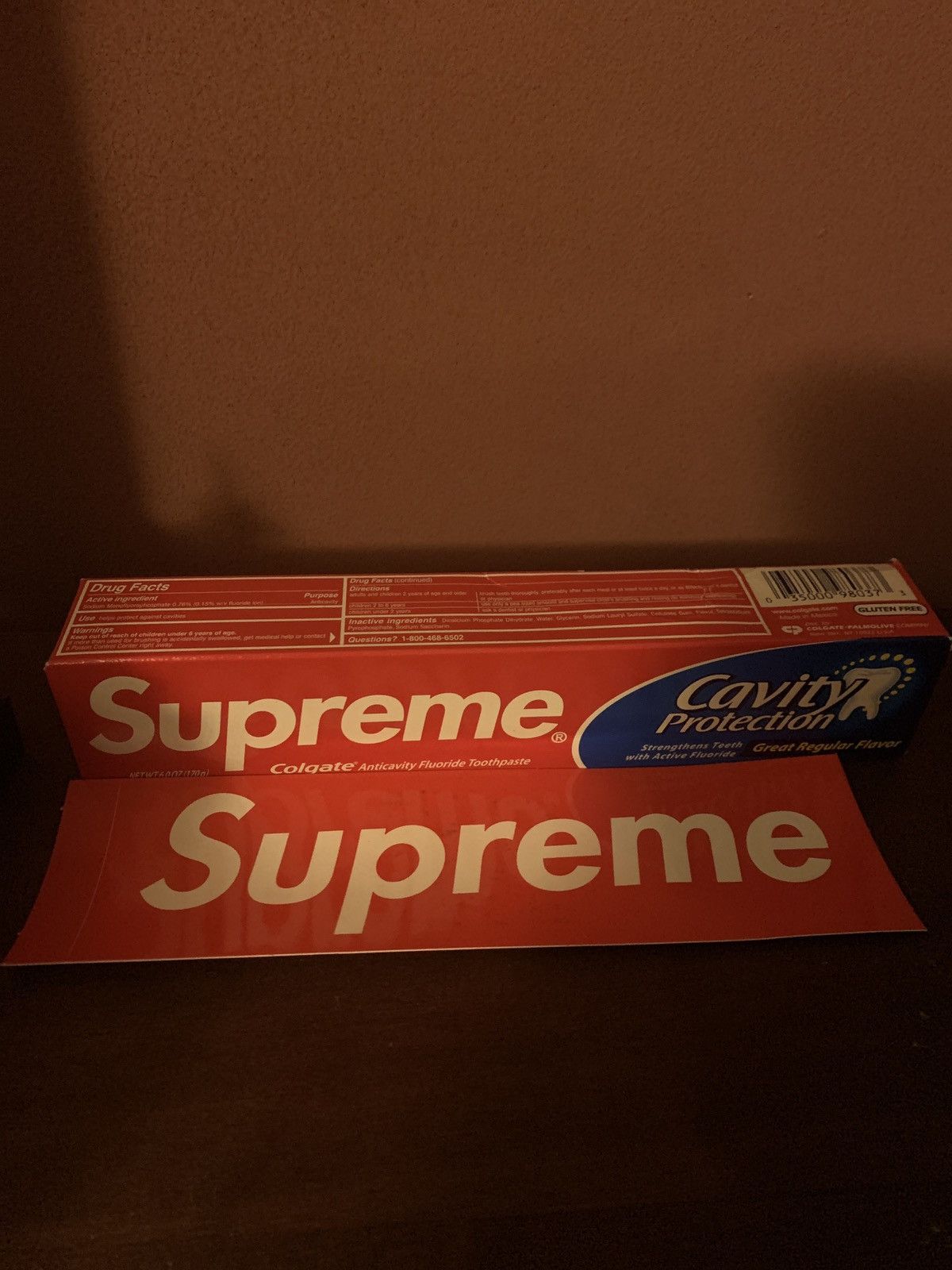 Supreme (FW20) Supreme Colgate Toothpaste (1 box) BRAND NEW DSWB | Grailed