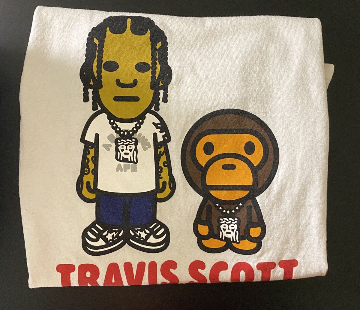 Bape × Complex × Travis Scott Travis Scott x Bape Baby Milo Complexcon ...