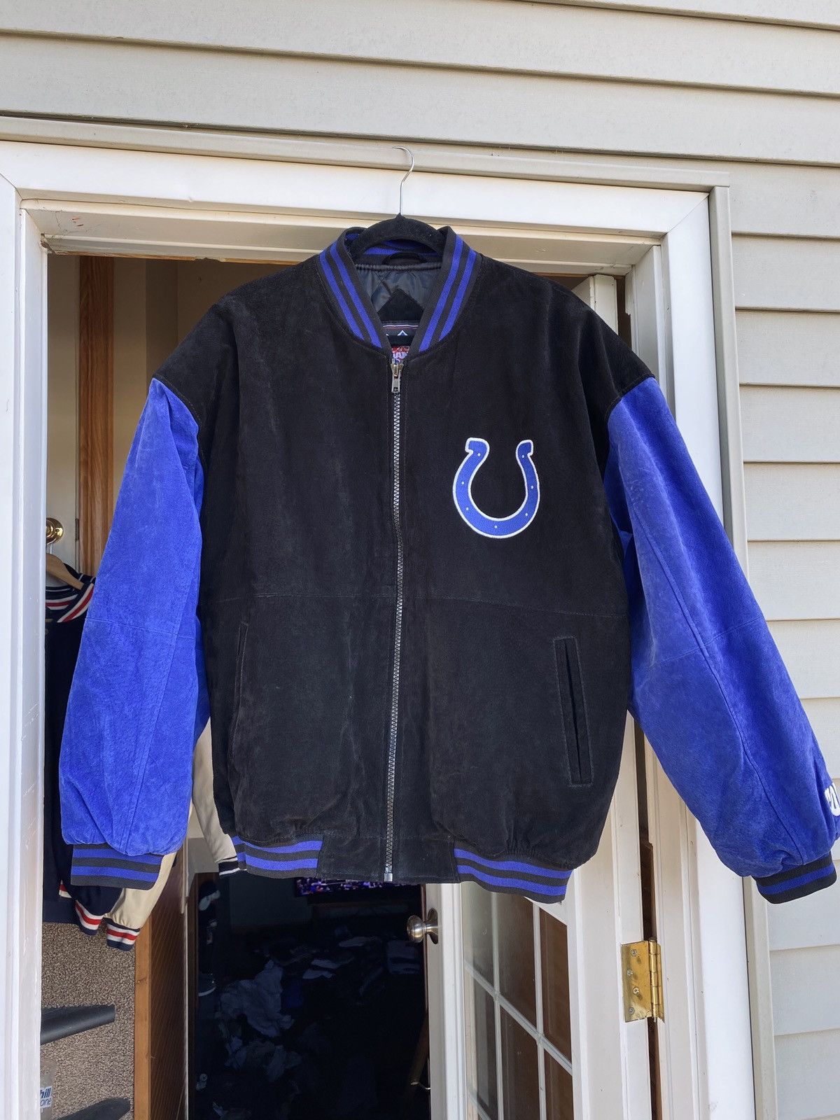 NFL × Varsity Jacket × Vintage Vintage NFL Indianapolis Colts Varsity ...