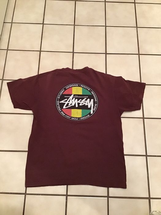 Stussy Stussy Skate For Jah Irie Feeling Roots Rasta Reggae T-shirt ...