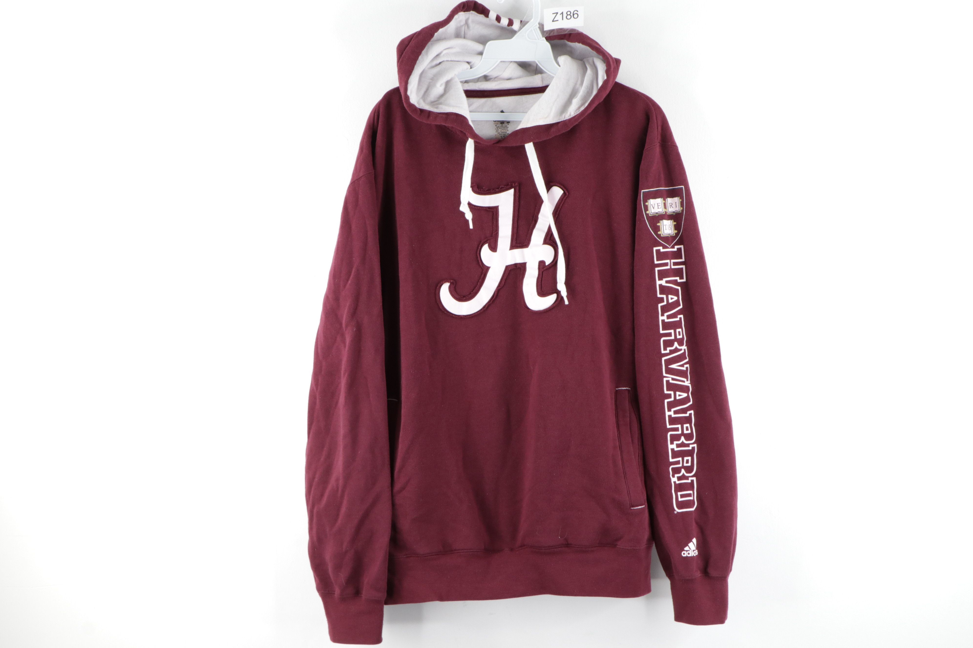 Adidas Adidas Harvard University Distressed Hoodie Sweatshirt | Grailed