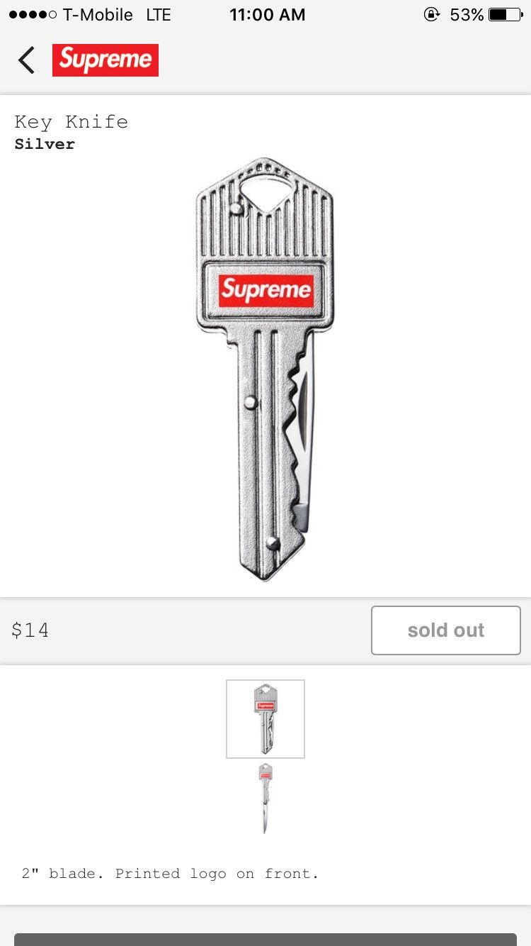 Supreme Key | Grailed