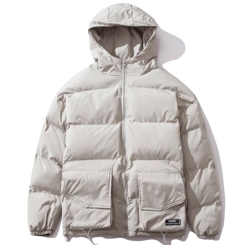 Vintage Front Cargo Pocket Puffer Jacket | Grailed