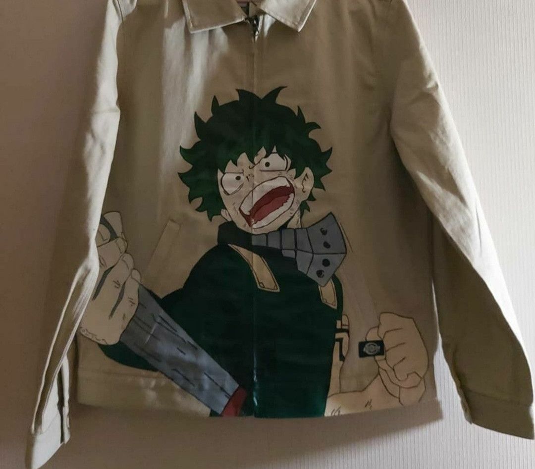 Dickies anime dickies customized jacket | Grailed