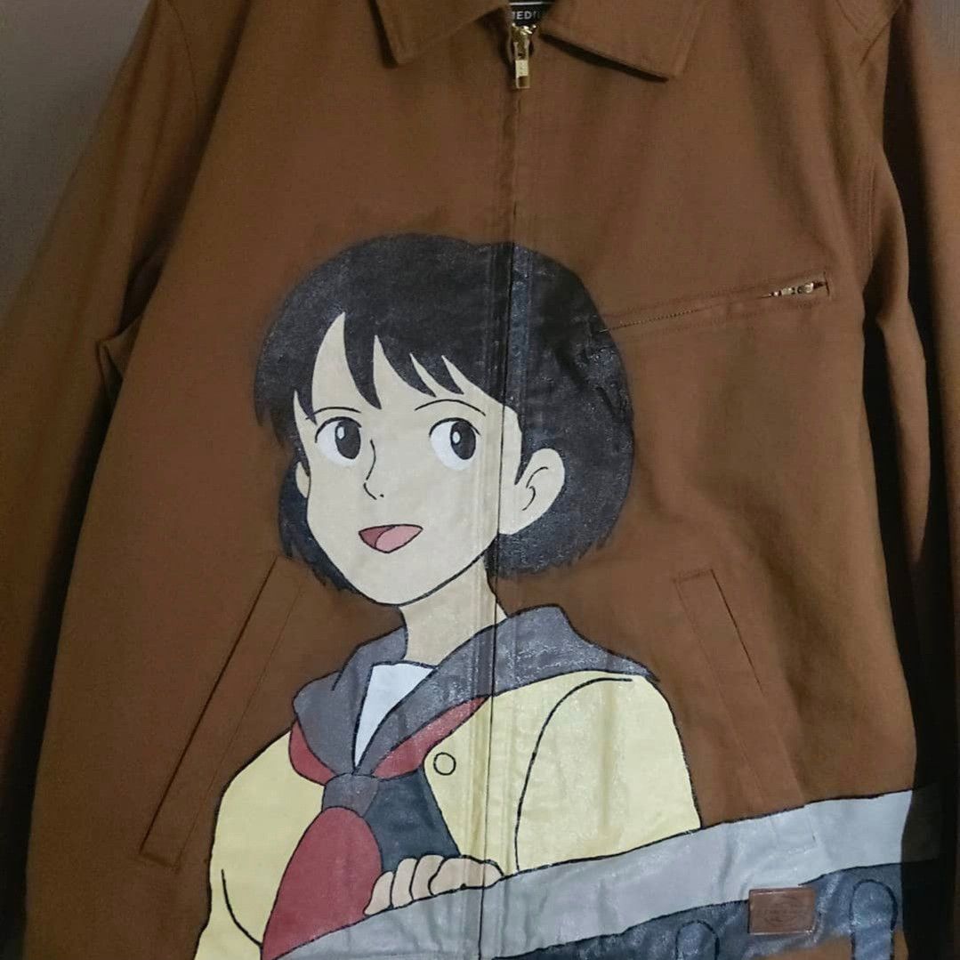 Dickies anime dickies customized jacket | Grailed