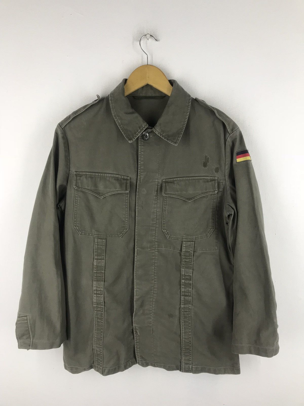 Vintage VINTAGE GERMAN MILITARY JACKET RARE DESIGN | Grailed