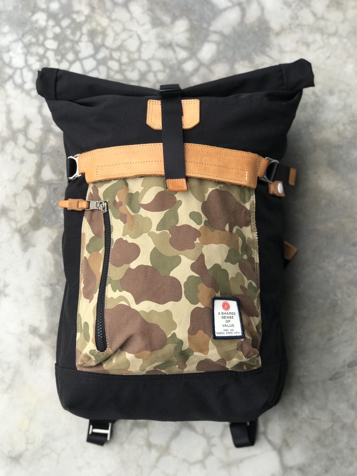 Japanese Brand ASSOV JAPAN ROLLTOP BACKPACK | Grailed