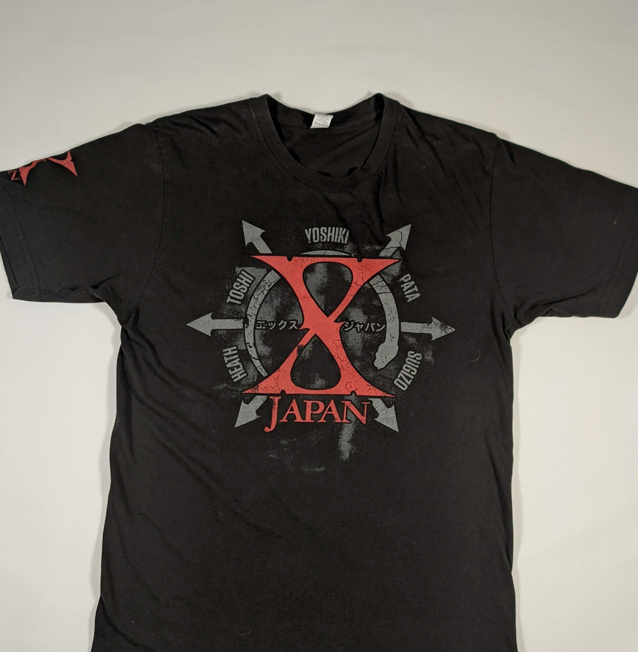 Band Tees × Japanese Brand × Vintage VTG X JAPAN Tee T-Shirt Yoshiki ...