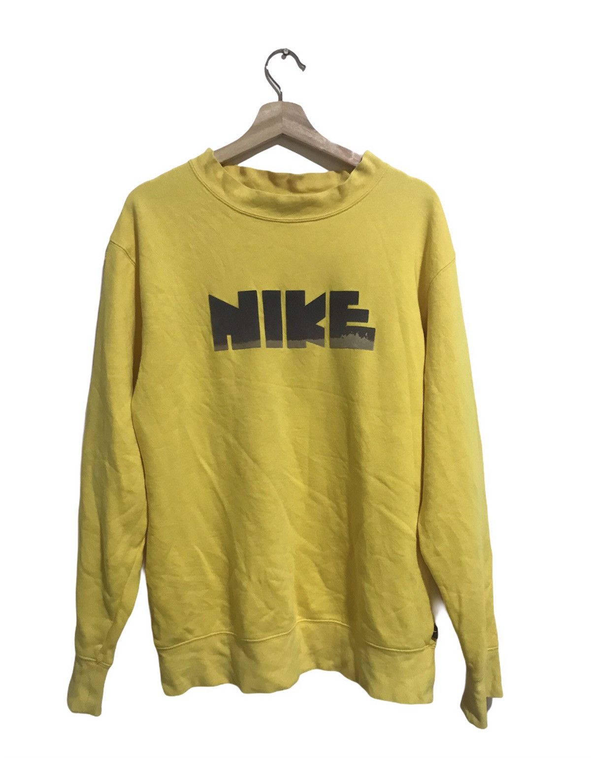 Nike Nike block logo sweatshirt | Grailed