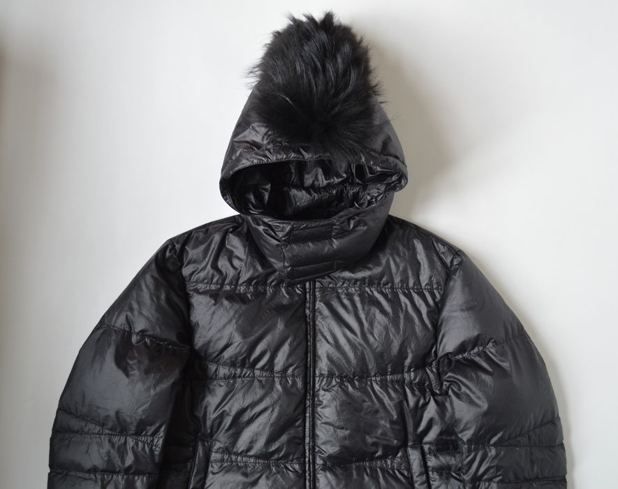Prada Fox Fur Mohawk Nylon Down Jacket | Grailed