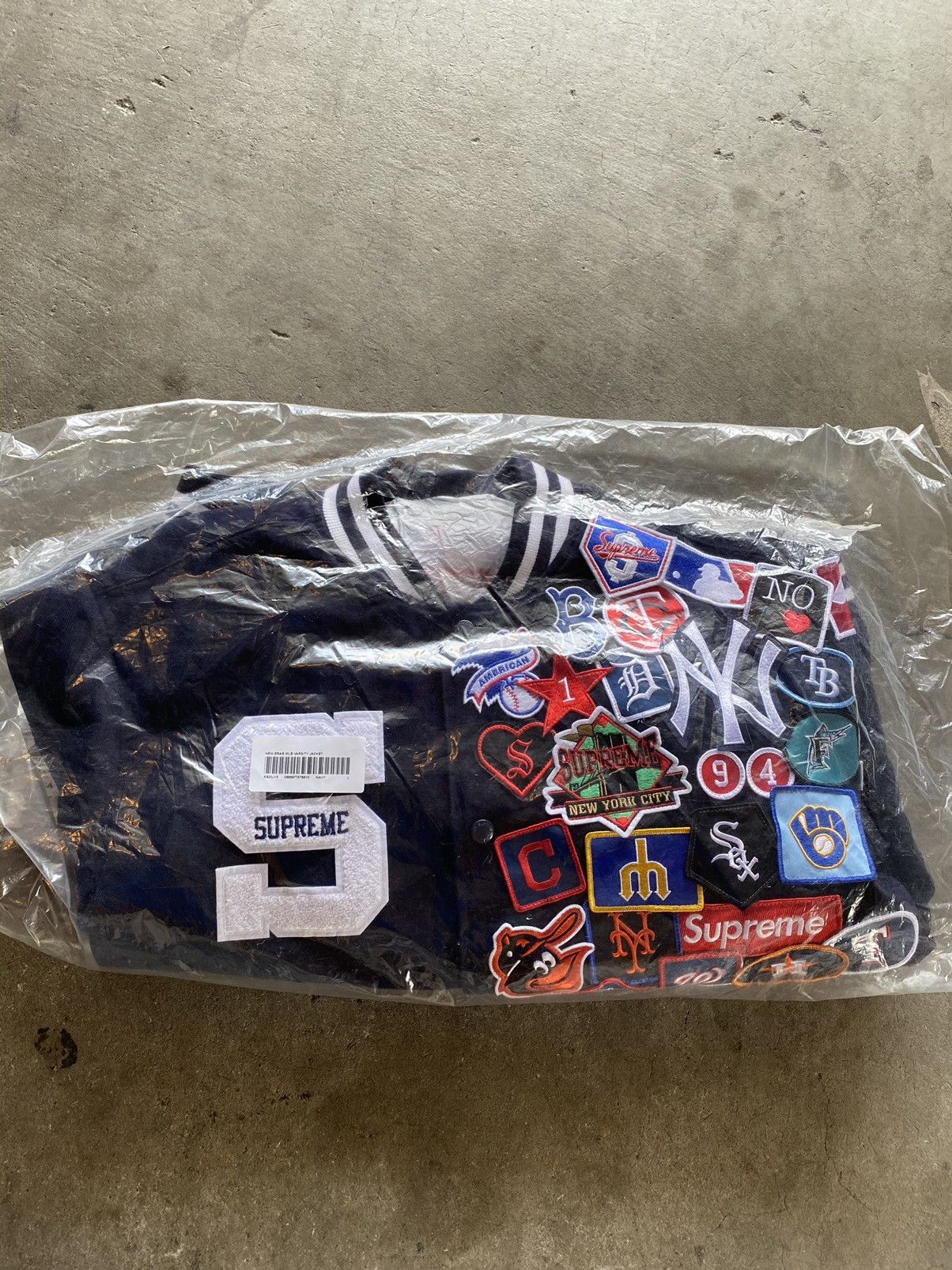 Supreme Supreme MLB Varsity jacket | Grailed
