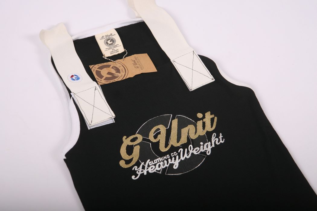 G Unit G - Unit 50 Cent Deadstock Hip Hop Brand Tank Top | Grailed