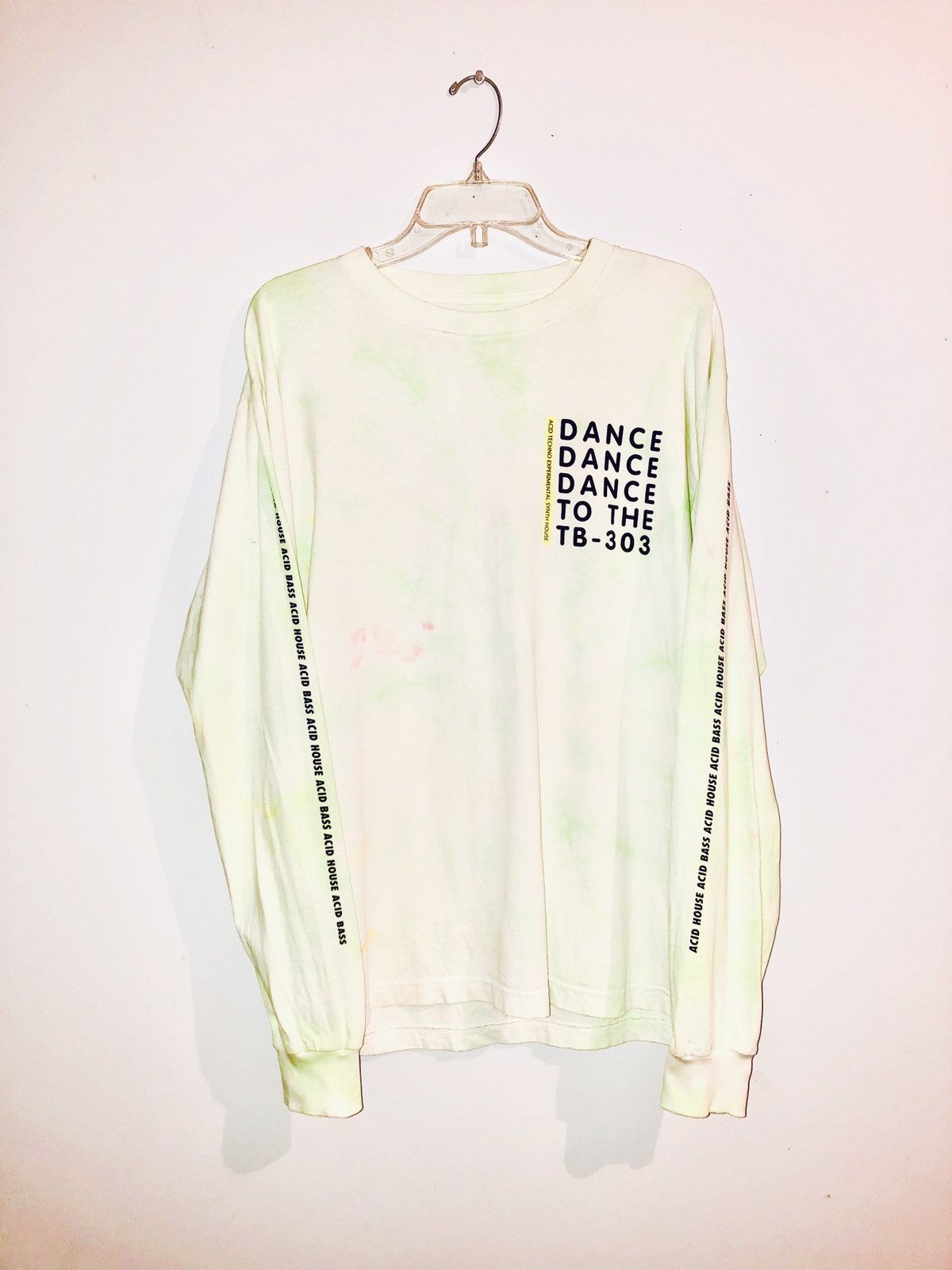 Vintage FACT Brand LS Tee Hardcore Happiness | Grailed