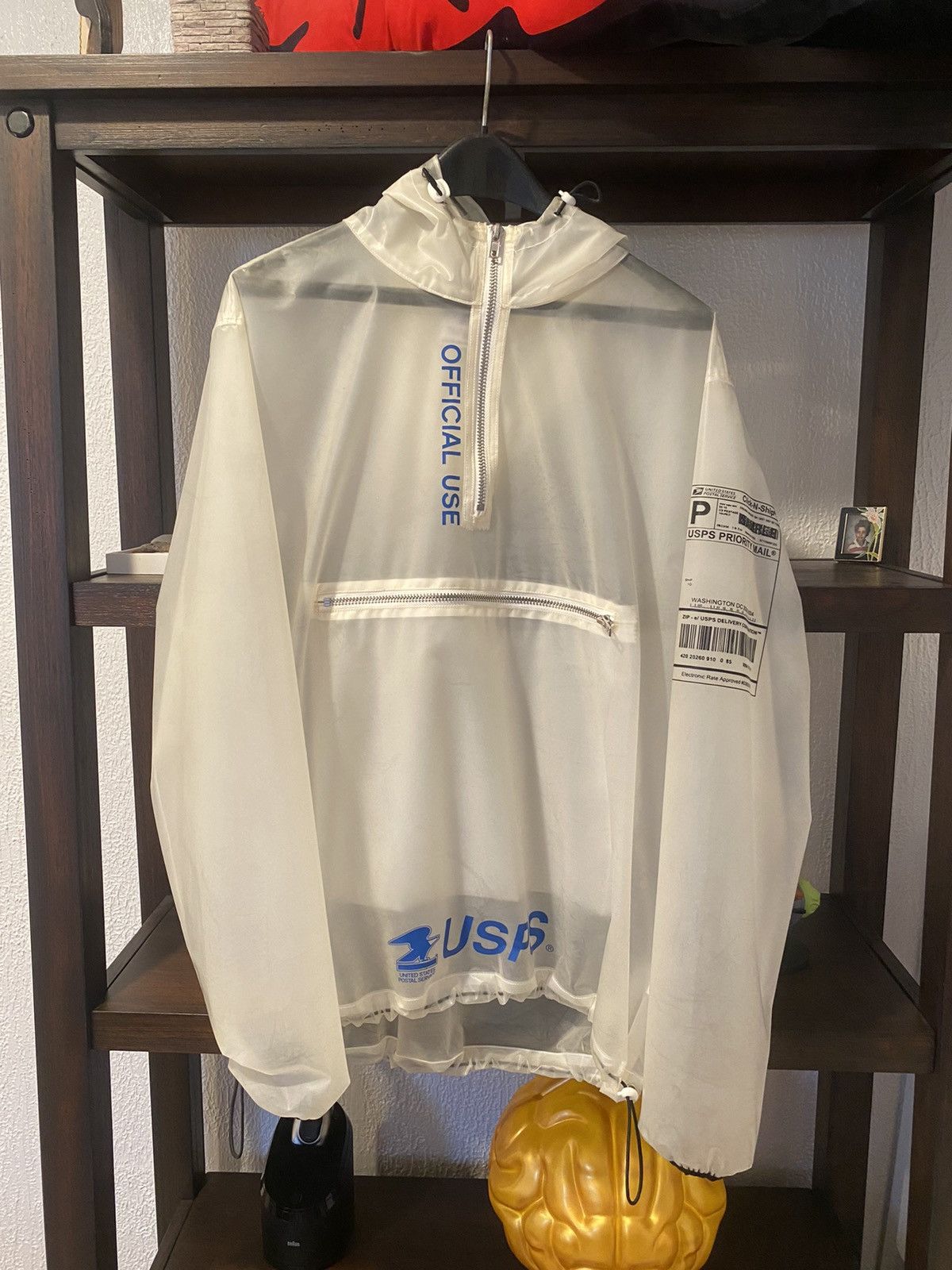 Forever 21 USPS rain jacket | Grailed
