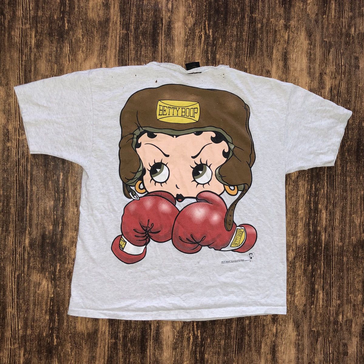 Vintage Vintage 1993 Betty Boop Boxing T-shirt | Grailed