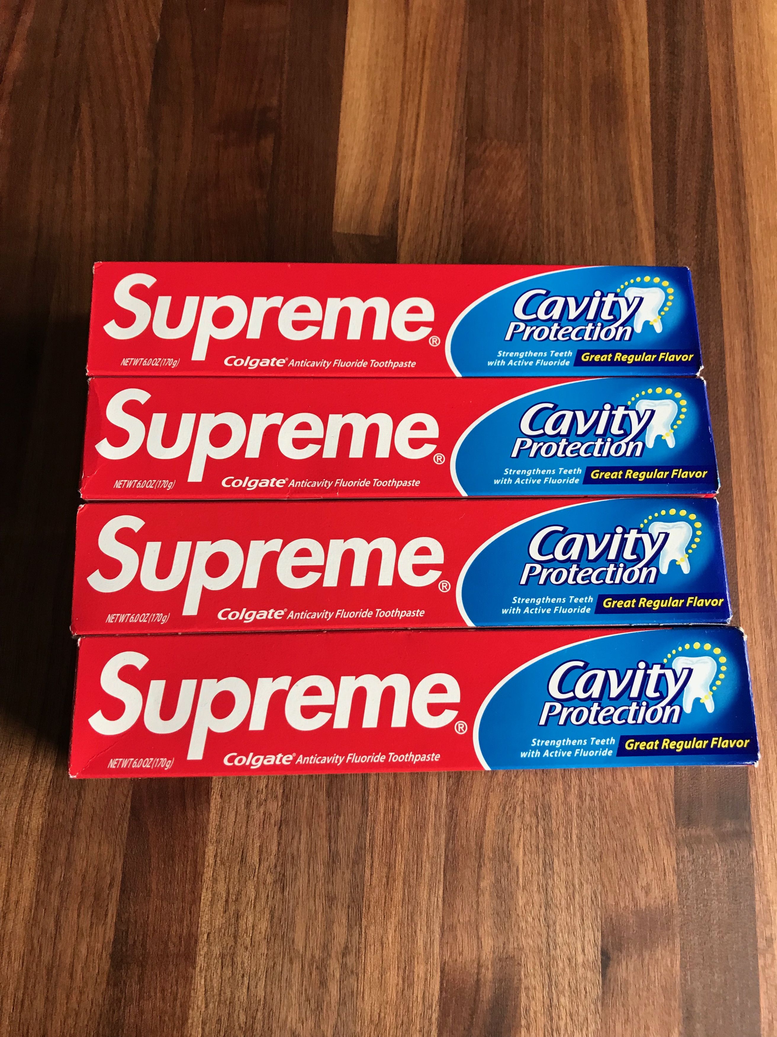 Supreme Supreme Toothpaste [1 Box] (DM for Bundle Deal) | Grailed