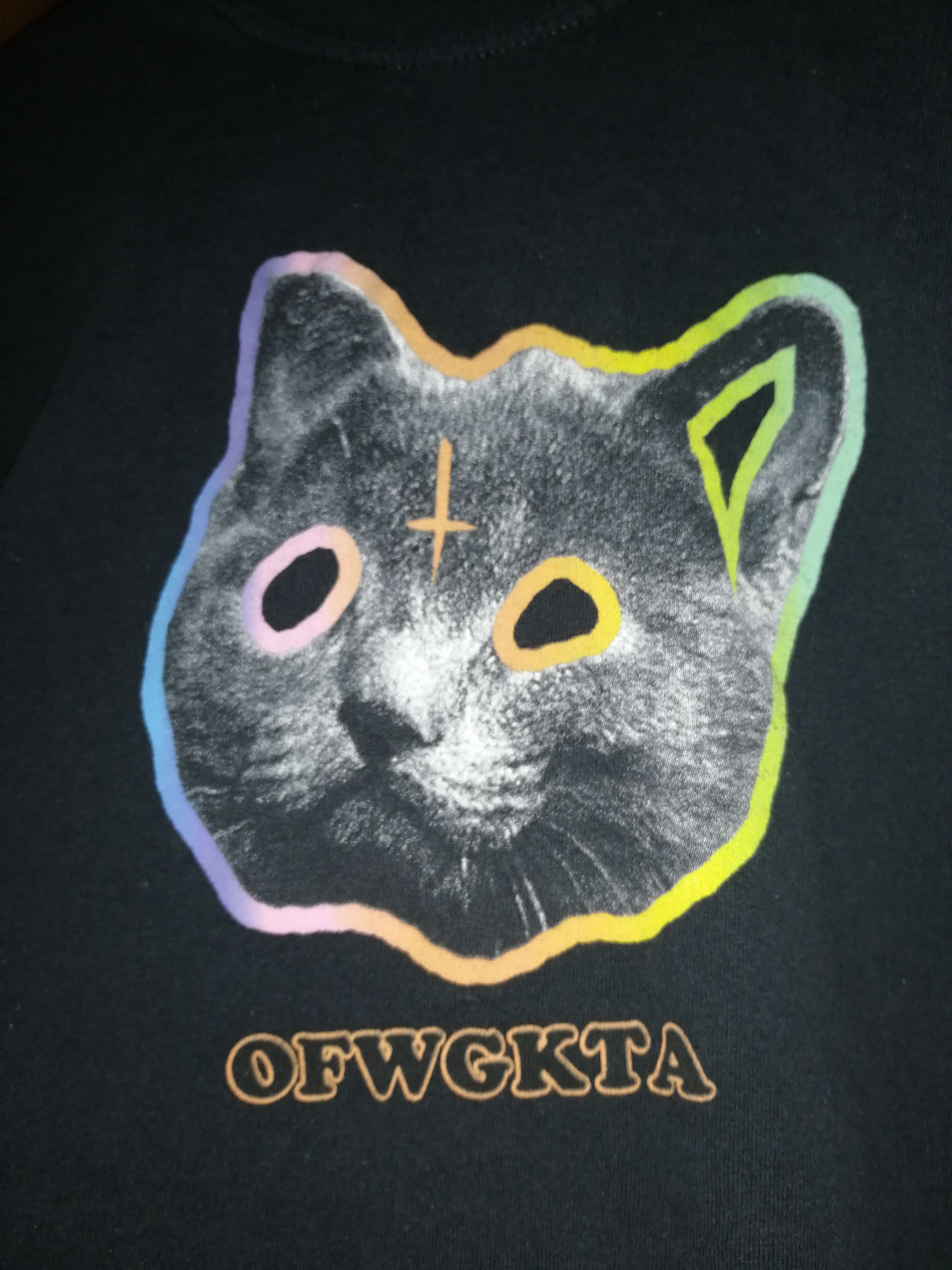 Odd Future OFWGKTA cat Tshirt | Grailed