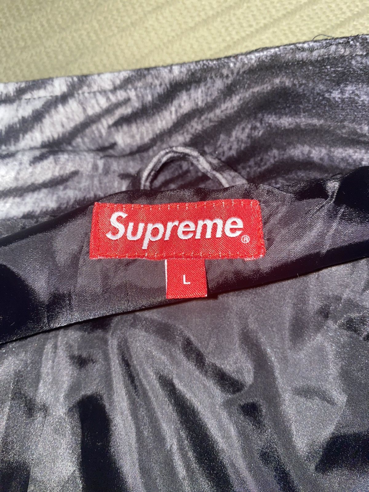 Supreme Supreme tiger stripe track jacket | Grailed