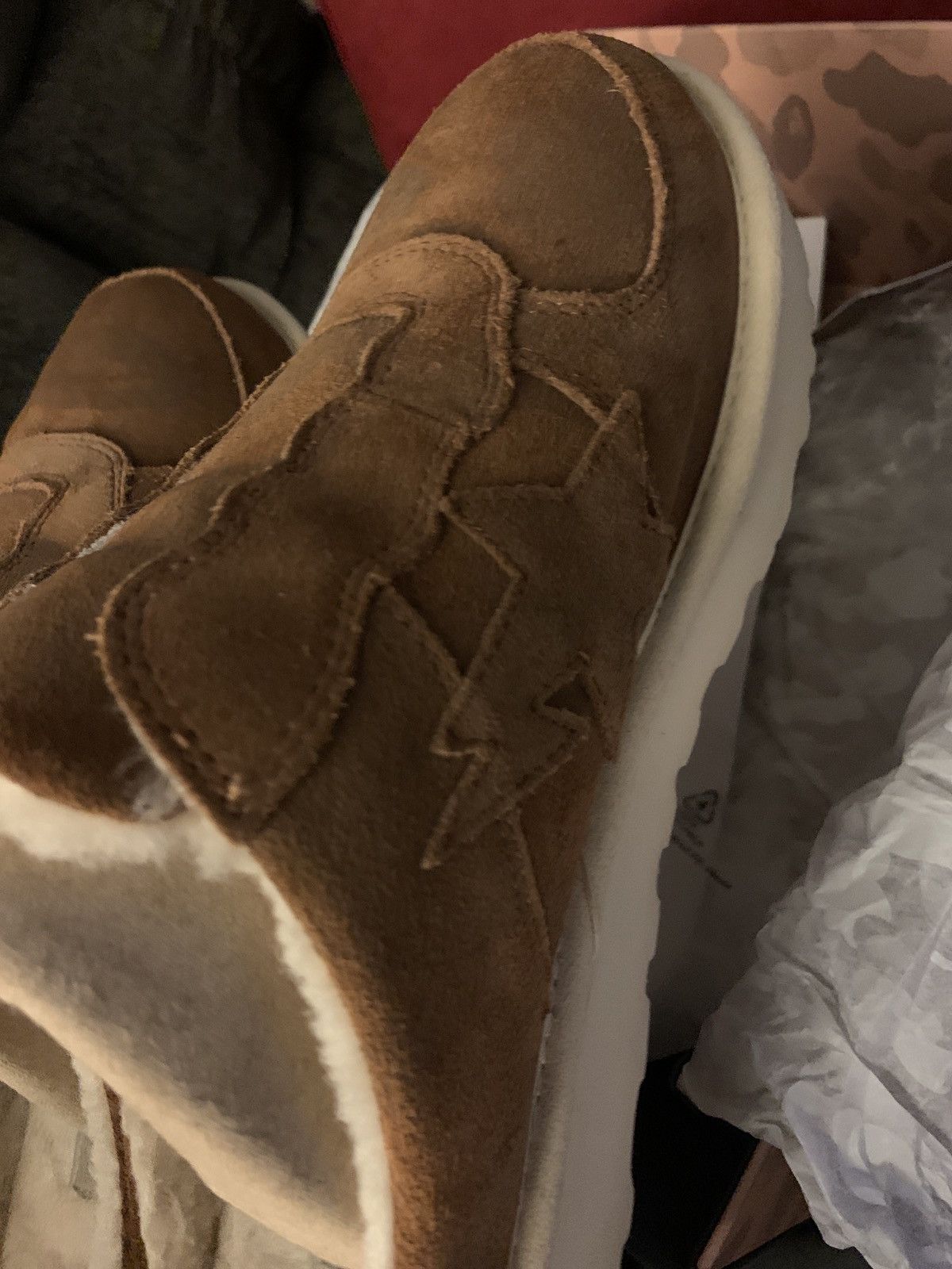 Bape × Ugg Men’s Bape x Ugg Slippers | Grailed
