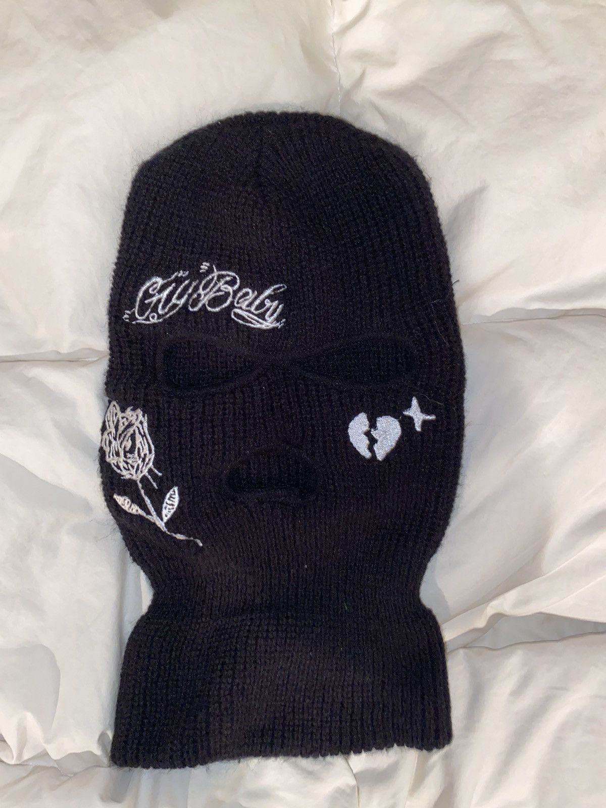 LIL PEEP Lil Peep Ski Mask Custom | Grailed