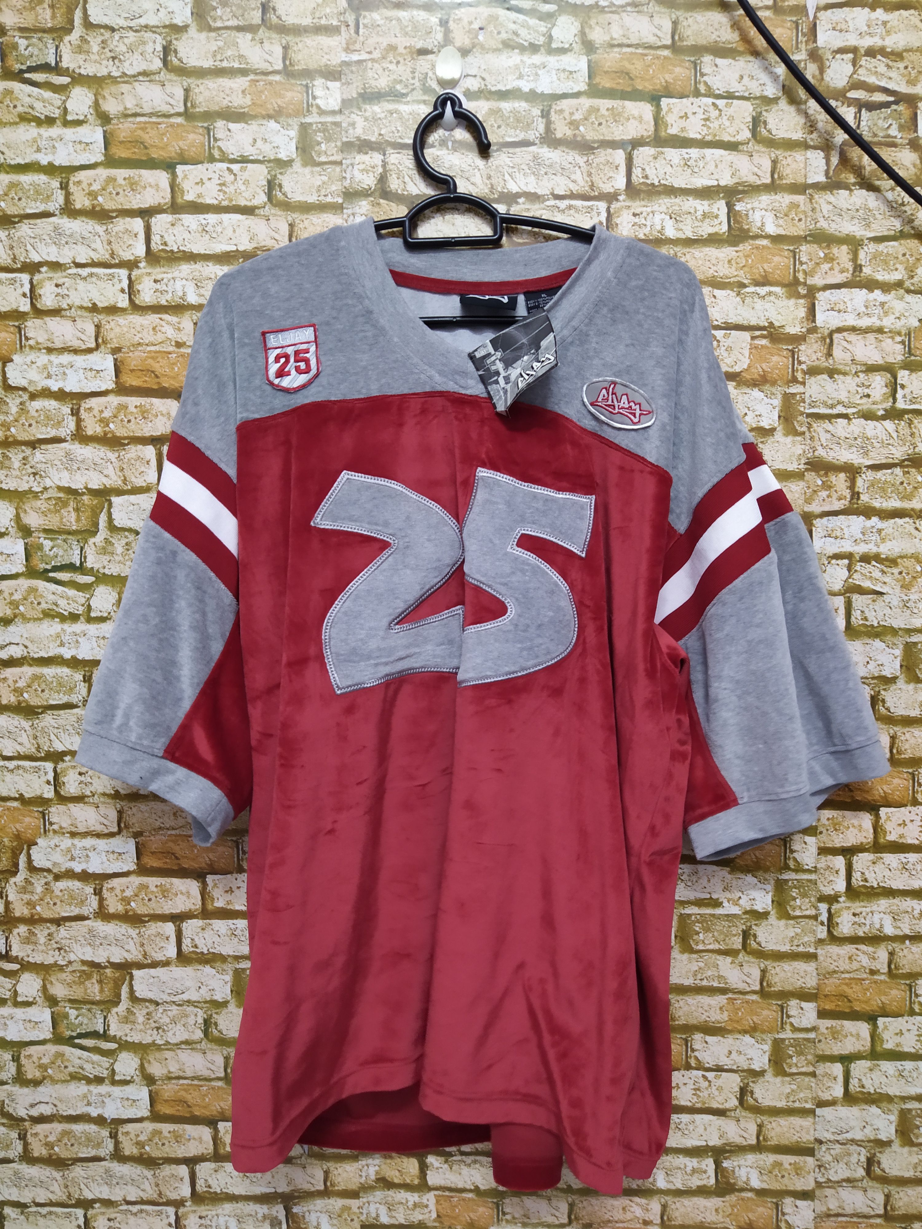 Japanese Brand vtg ELJAY OVERSIZED JERSEY SHIRT (B595) | Grailed