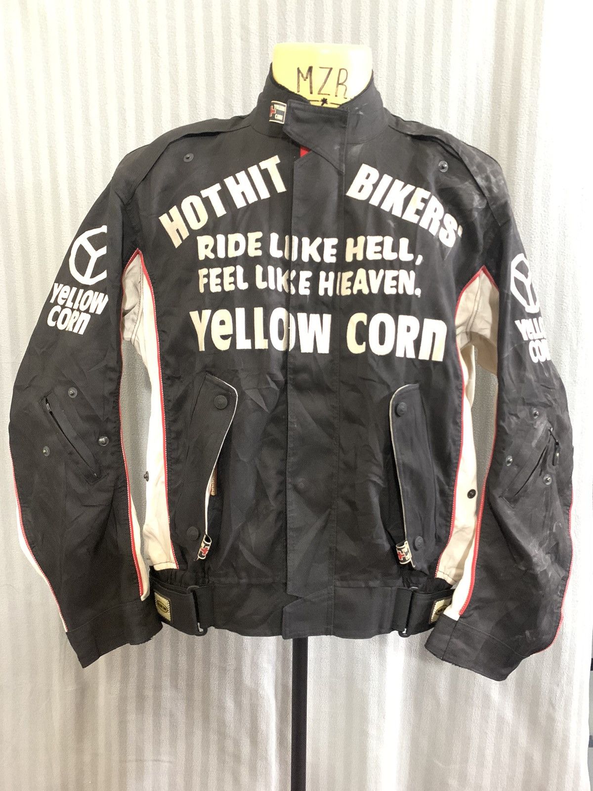 Vintage × YELLOW CORN Vintage Yellow Corn Motorcycle Jacket | Grailed
