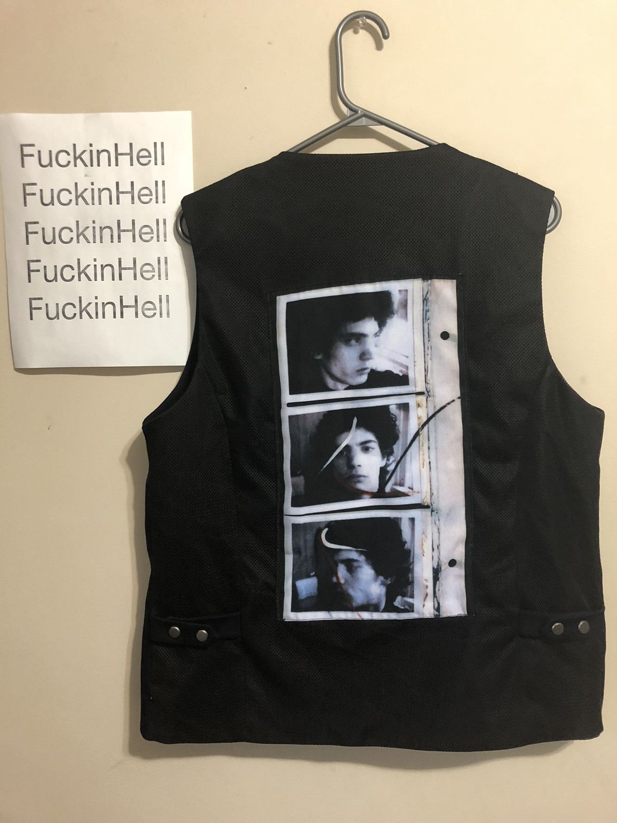 Raf Simons Custom 1 of 1 raf simons vest | Grailed