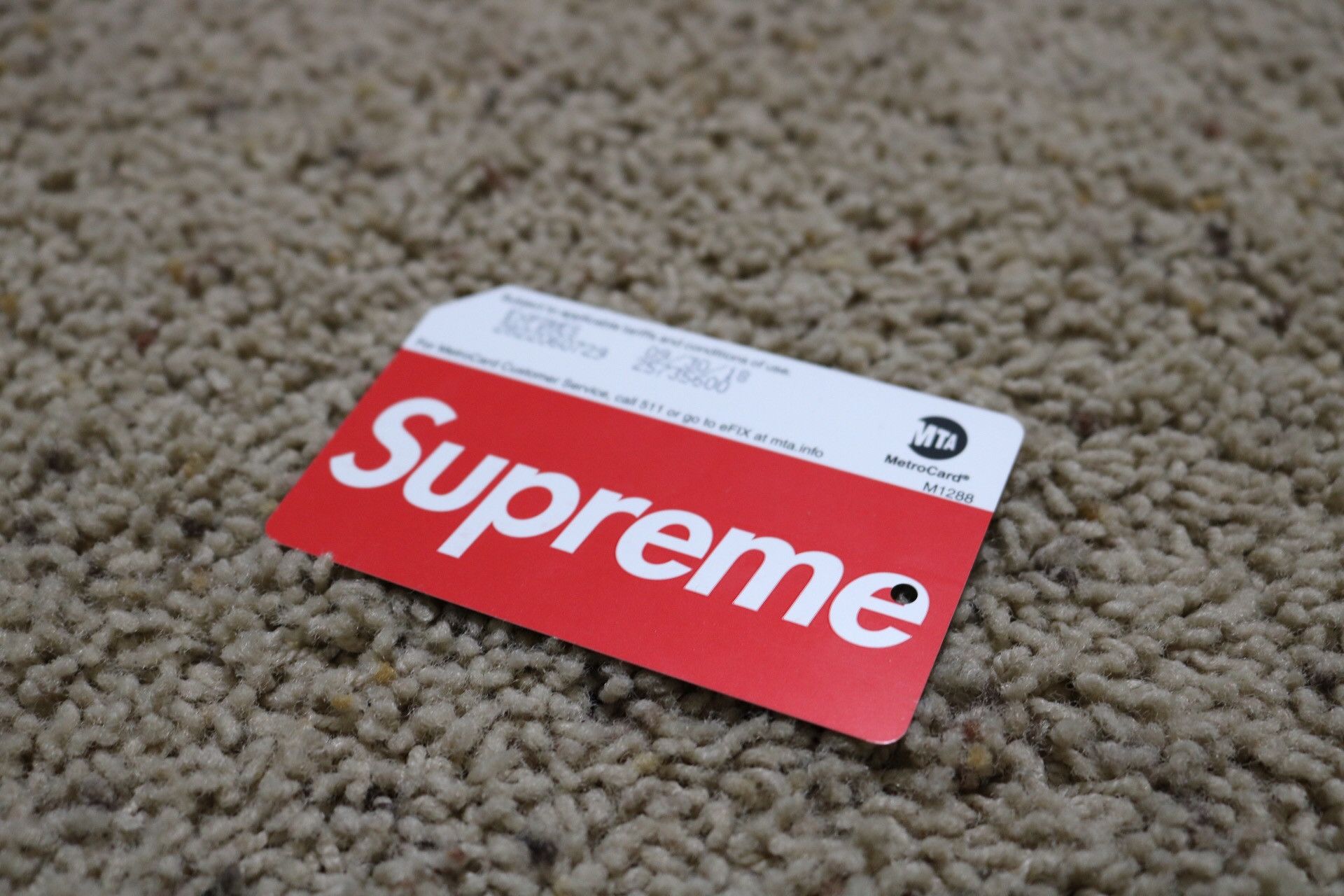 Supreme Metro Card | Grailed