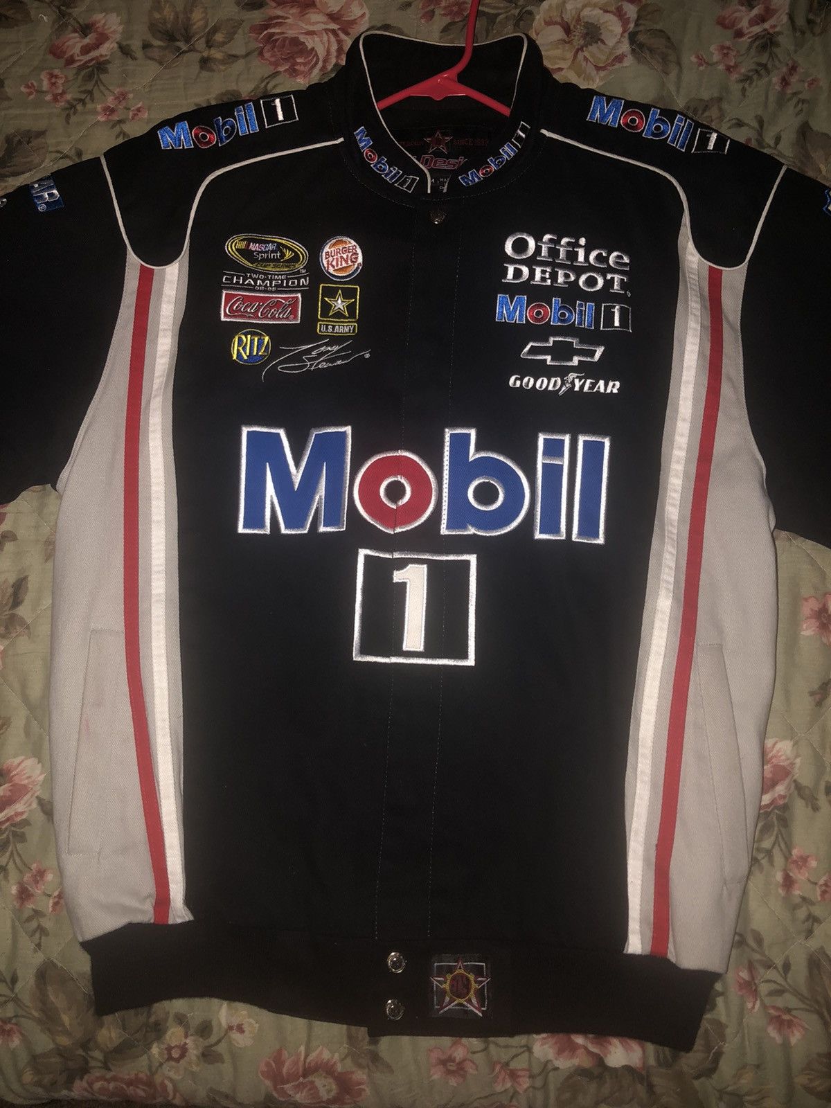 JH Design × NASCAR JH Design Mobil 1 Tony Stewart #14 NASCAR Racing ...