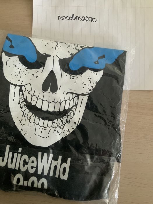 999 Club Juice Wrld X Suzuki 999 Smoking Skull | Grailed