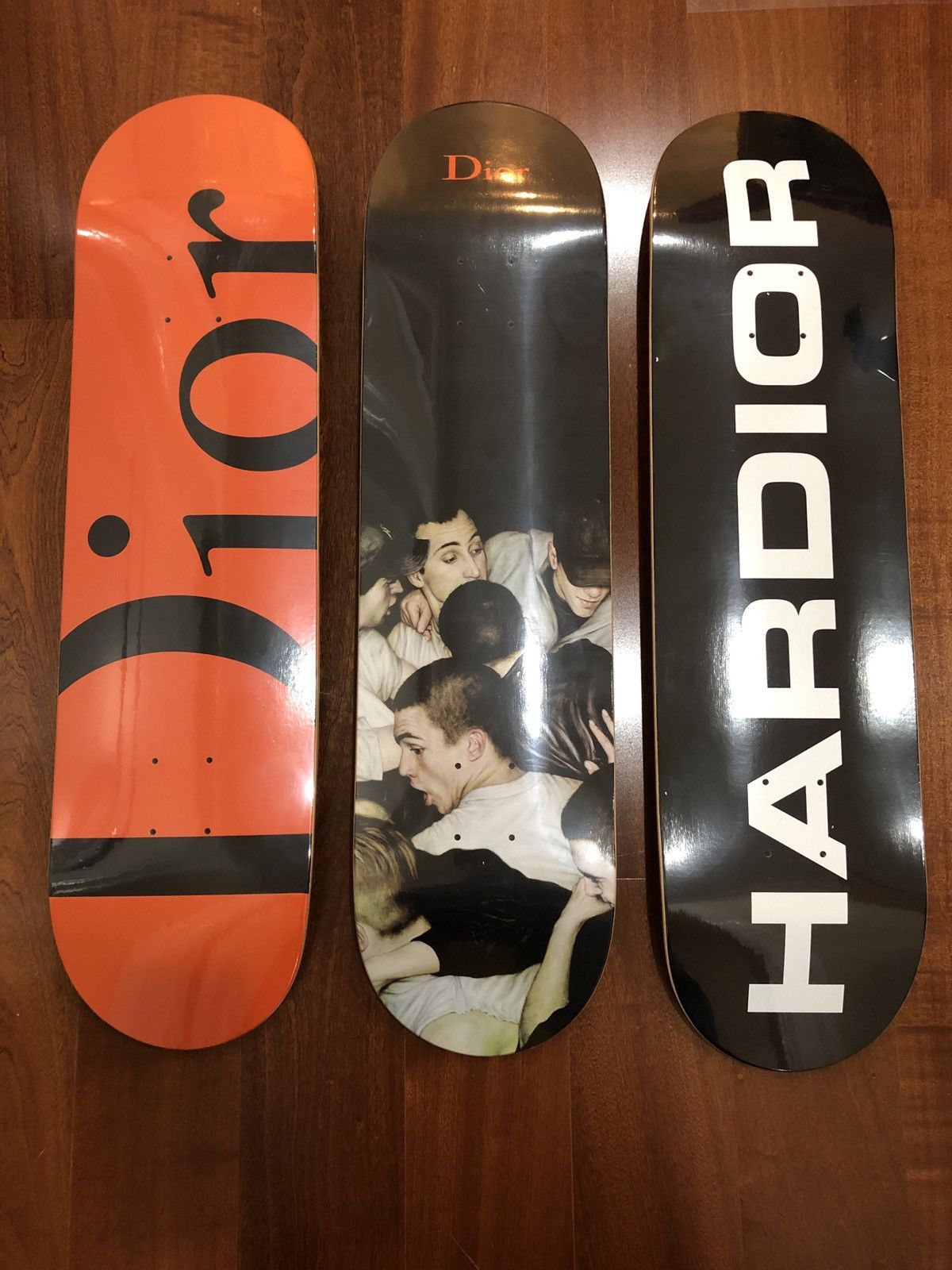 Dior Dior Homme x Dan Witz Set of 3 Decks | Grailed