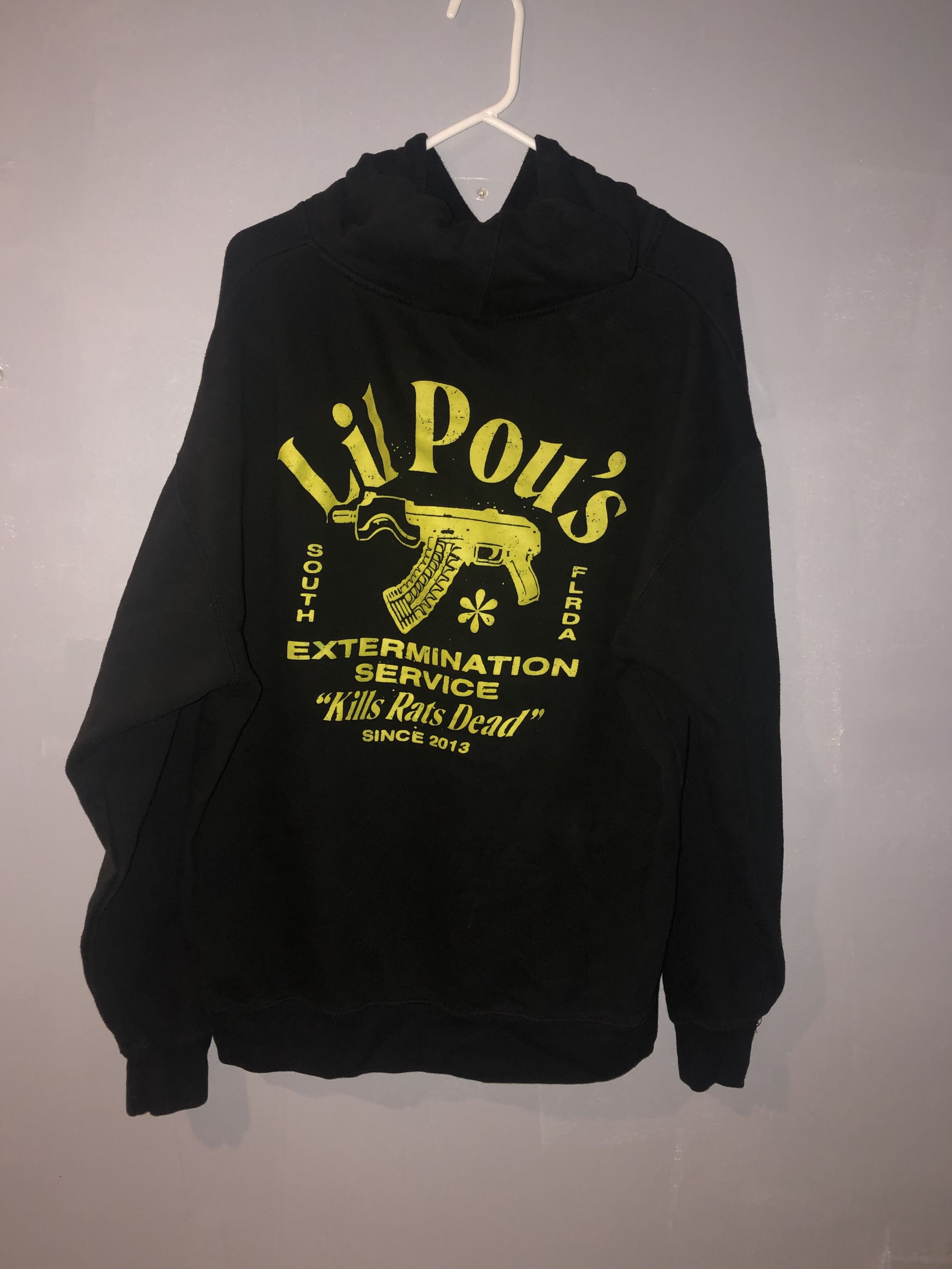 Pouya & $uicideboy$ Merch Lil Pou’s Extermination Service Hoodie | Grailed