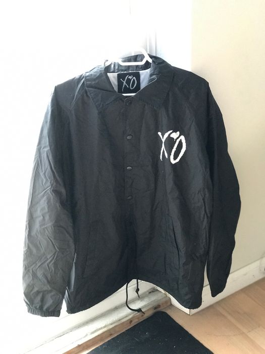 The Weeknd The Weeknd XO x Starboy Cross Patch Anarchy Coaches Jacket ...