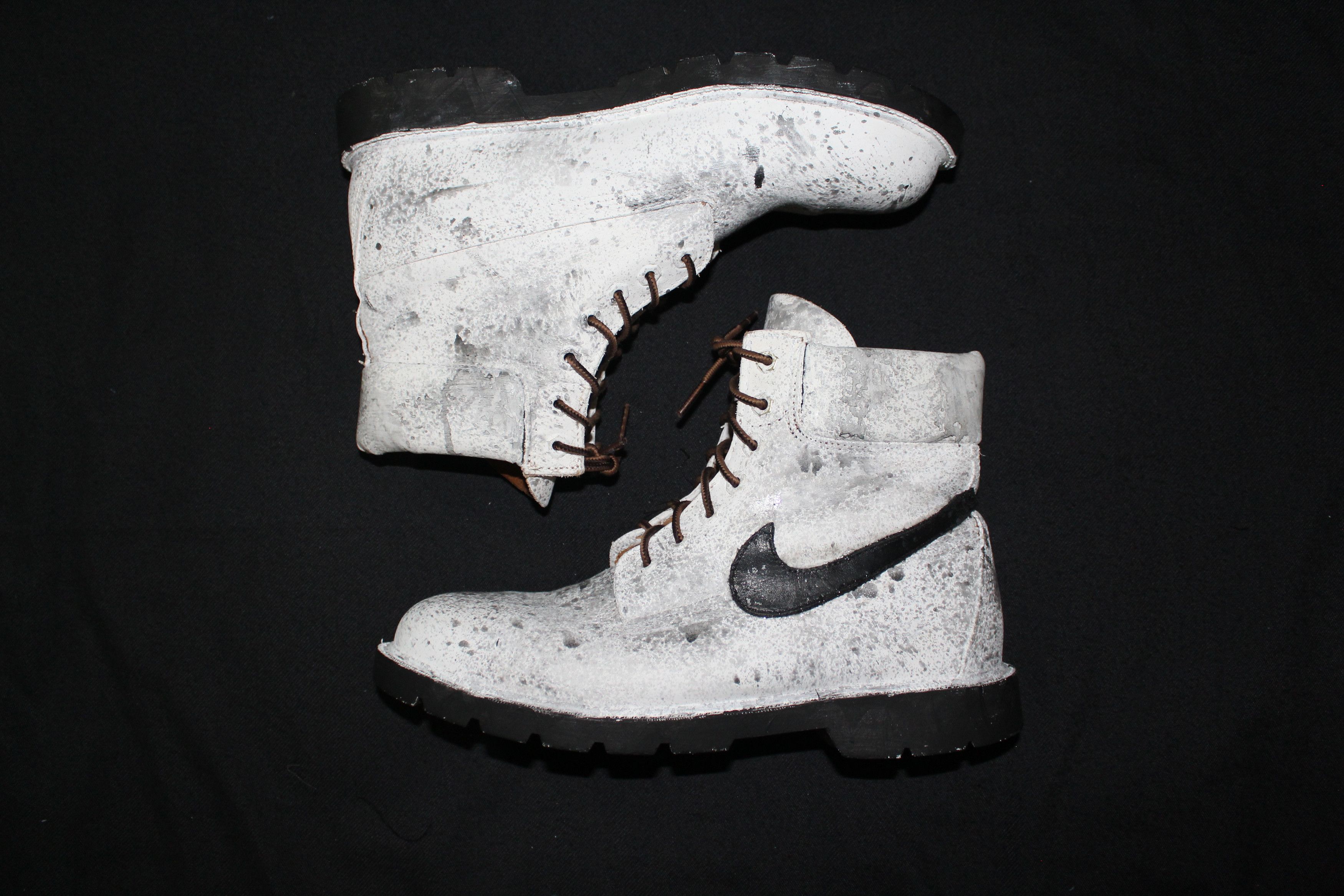 Custom × Nike × Timberland Nike x Timberland Custom Sneaker Boots | Grailed