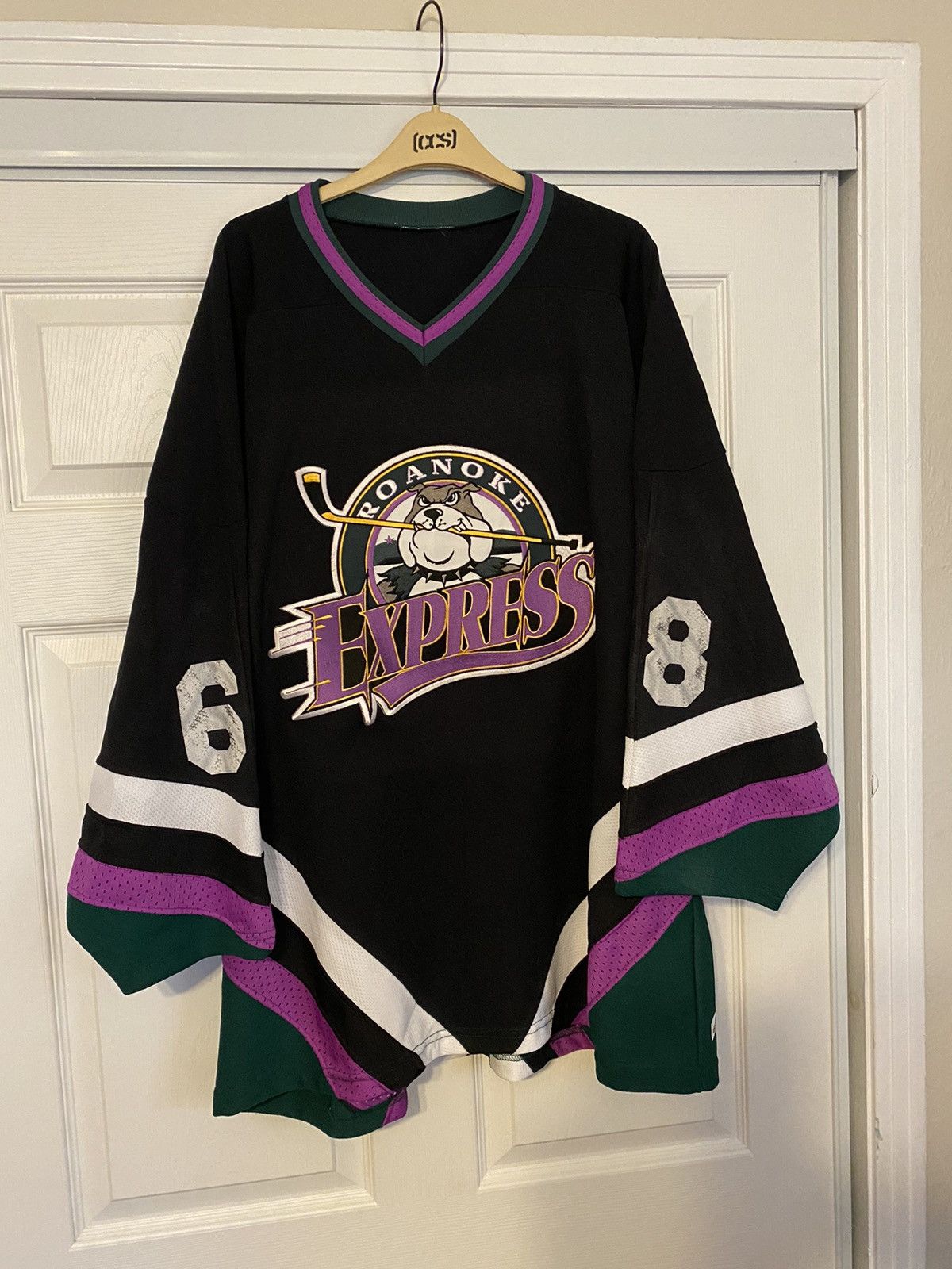 Vintage 90’s Roanoke Express Hockey Jersey | Grailed
