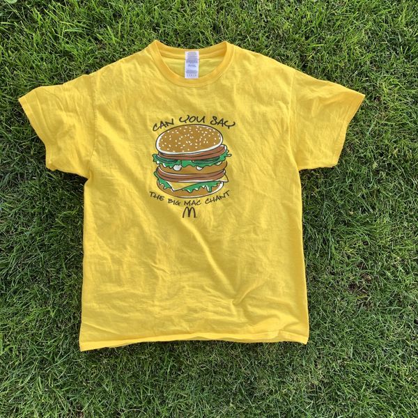 Vintage “Can you say the big mac chant” mcdonalds tee | Grailed