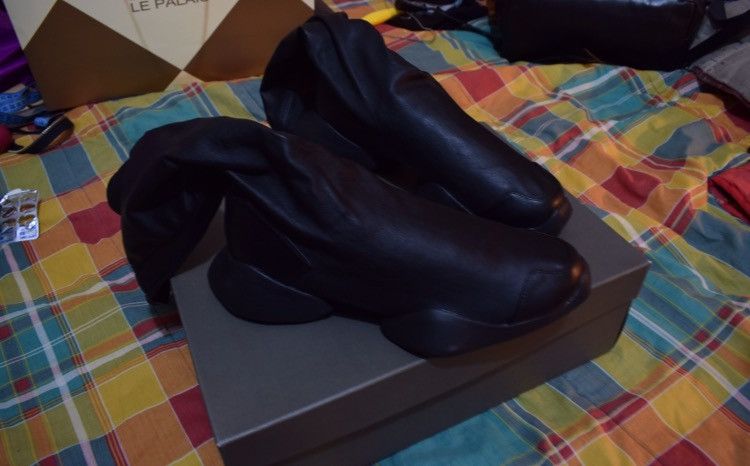 Adidas × Rick Owens Rick owens runner strech boots | Grailed