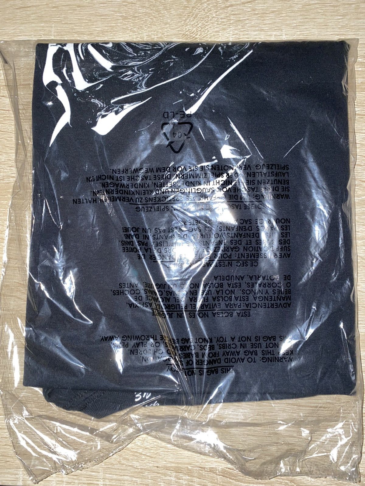 Vlone Vlone x Pop smoke tracklist black rose tee. Large. Receipt! | Grailed